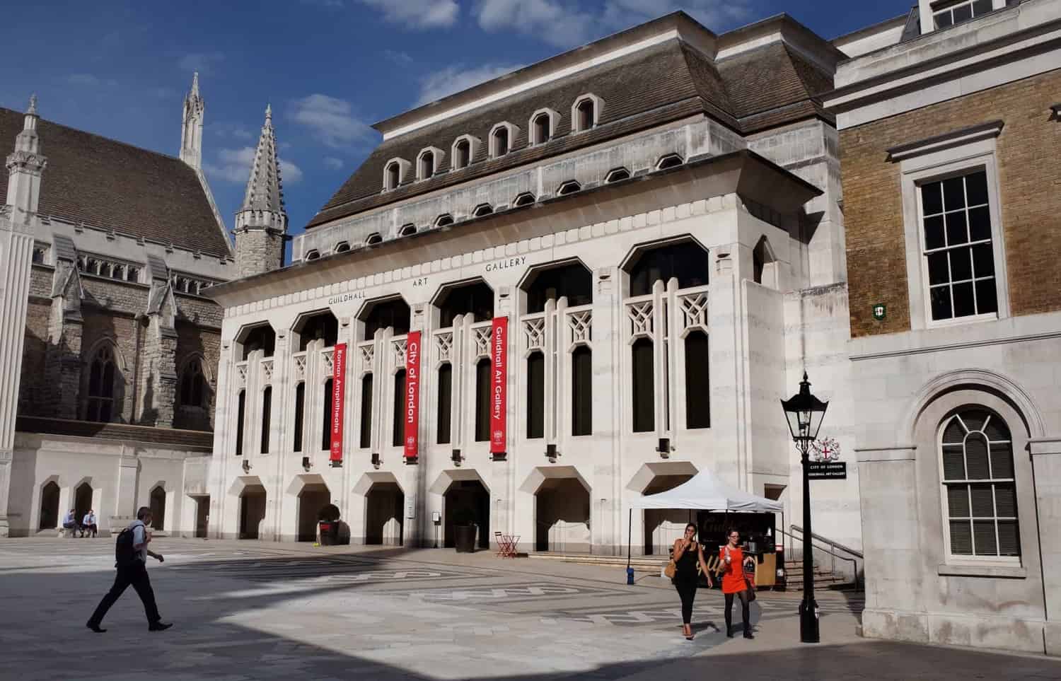 A visit to the Guildhall art gallery & amphitheatre in London